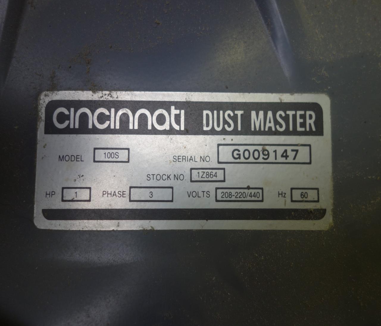 Lot #33: Cincinnati Dust Master - Walla Walla, WA - WireBids